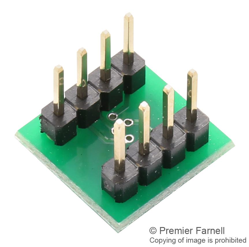 LCQT-SOIC8-8 - Aries - IC Adapter, 8-SOIC to 8-DIP, 2.54mm Pitch Spacing LCQT-SOIC8-8 - Aries - IC Adapter, 8-SOIC to 8-DIP, 2.54mm Pitch Spacing