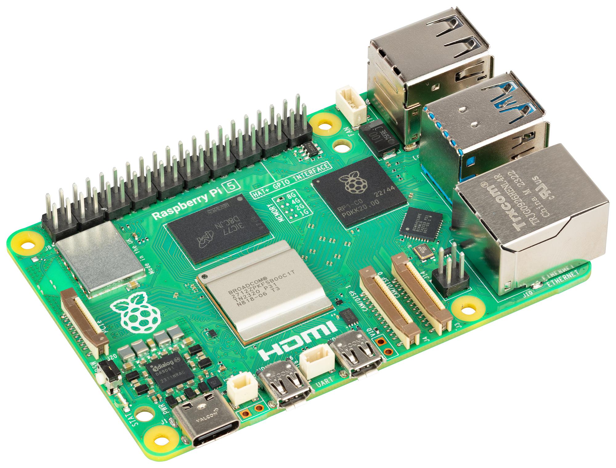 RPI5-4GB-SINGLE - Raspberry-pi - SBC, Raspberry Pi5 4GB, BCM2712 RPI5-4GB-SINGLE - Raspberry-pi - SBC, Raspberry Pi5 4GB, BCM2712