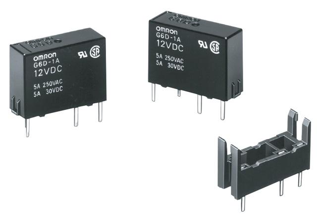 G6d 1a Asi Np Dc24 Omron Electronic Components Relay Spst No 250vac